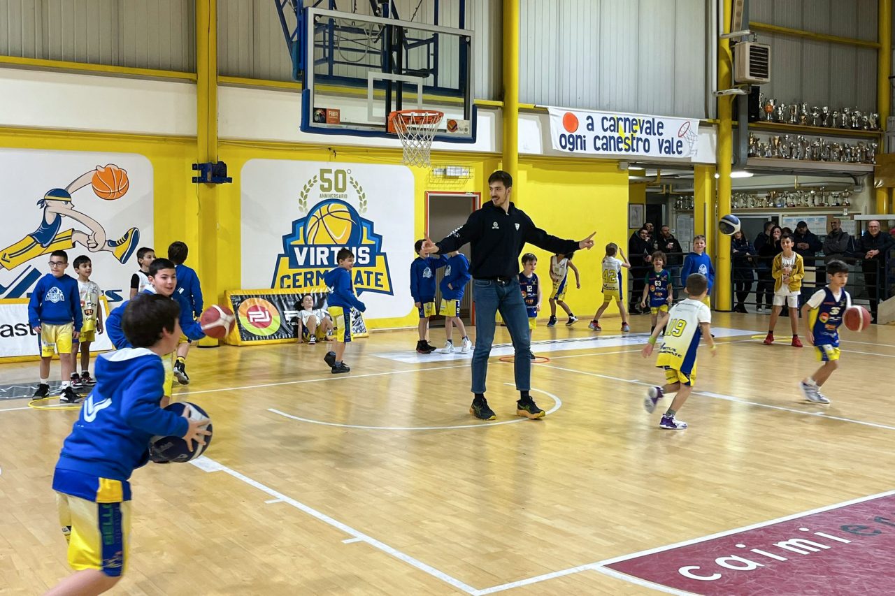 STEFAN NIKOLIC IN VISITA ALLA VIRTUS CERMENATE PER LA TERZA TAPPA DEL ...
